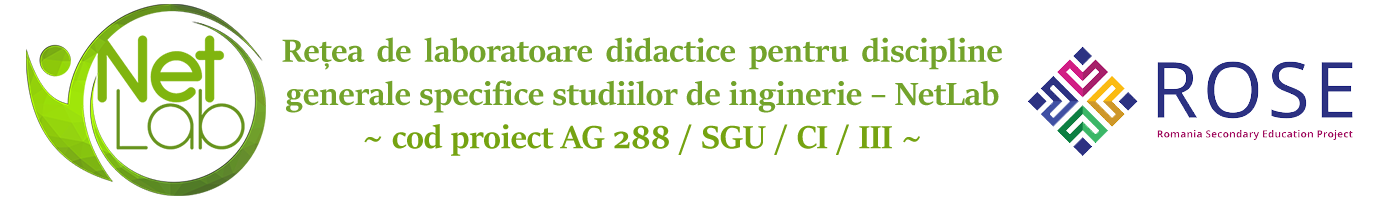 NetLab – Rețea de laboratoare didactice pentru discipline generale ...